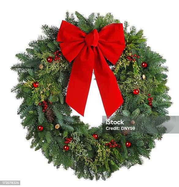 Karangan Bunga Natal Foto Stok Unduh Gambar Sekarang Karangan Bunga