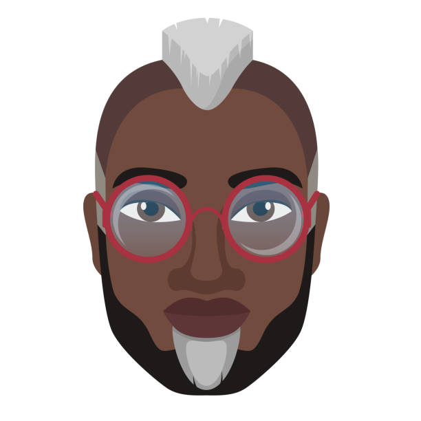 90 Black Man With Dreads And Beard Stock Illustrations Royalty Free