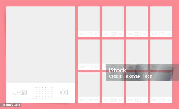 Template Kalender 2024 Vertikal Minimalis Tata Letak Desain Bulanan ... Template Kalender 2024 Vertikal Minimalis Tata Letak Desain Bulanan ...