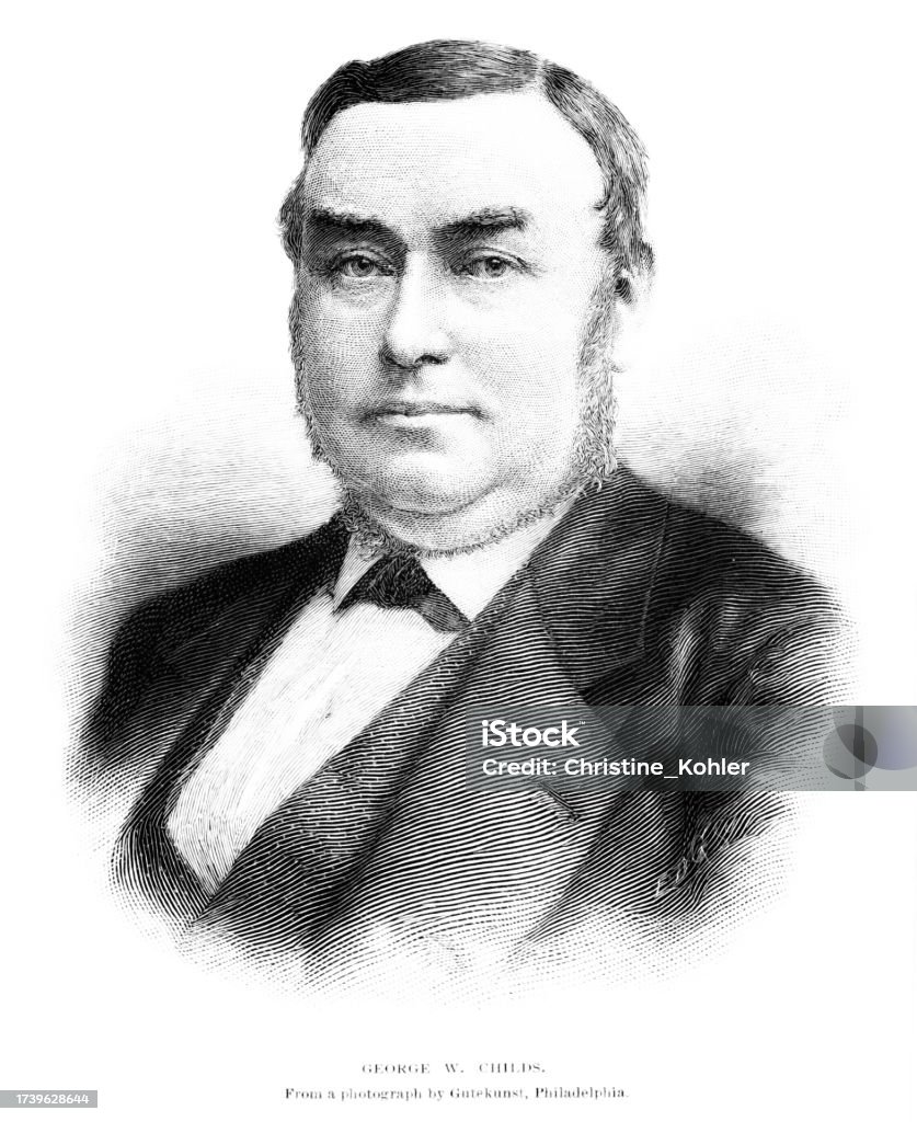 George William Childs Photo Portrait Newspaper Publisher Philadelphia ... George William Childs Photo Portrait Newspaper Publisher Philadelphia ...