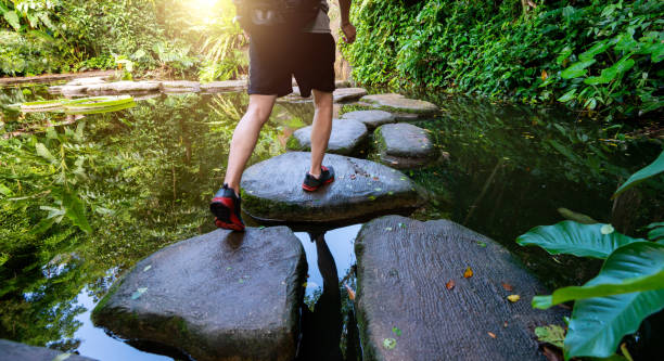 Free Stock Photo of Stone Bridge Crossing Over a River | Download Free ...