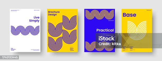 Template Sampul Buku Abstrak Tata Letak Latar Belakang Kreatif Desain