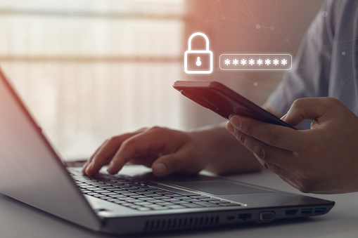 Lock The Phone With Password Cryptography For Mobile Cybersecurity