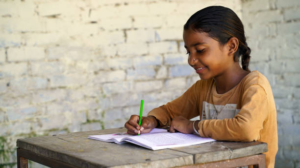 Free Stock Photo of Indian Child Writing With Pencil | Download Free ...