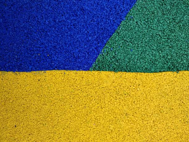 Free picture: playground, pavement, colorful, footstep, texture, urban ...