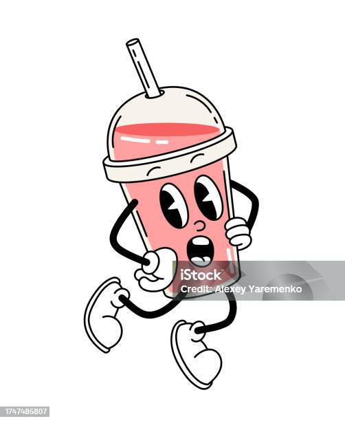 Cute Retro Character Vector Concept Stock Illustration - Download Image ... Cute Retro Character Vector Concept Stock Illustration - Download Image ...