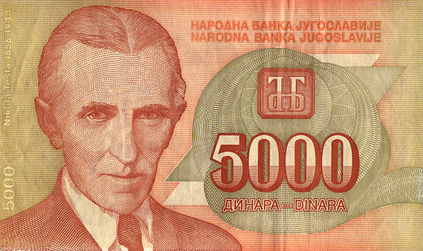 Free picture: money, banknotes, Nikola Tesla, Serbian dinar, cash