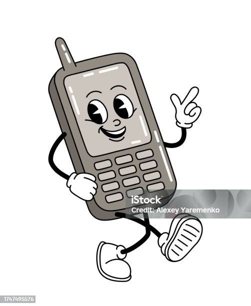 Cute Retro Character Vector Concept Stock Illustration - Download Image ... Cute Retro Character Vector Concept Stock Illustration - Download Image ...