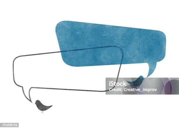 Two Overlapping Speech Bubbles向量圖形及更多說話泡泡圖片 說話泡泡 信息圖形 剪裁圖 Istock