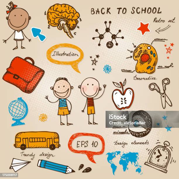 Back To School 일러스트 가위에 대한 스톡 벡터 아트 및 기타 이미지 가위 과학 교실 Istock