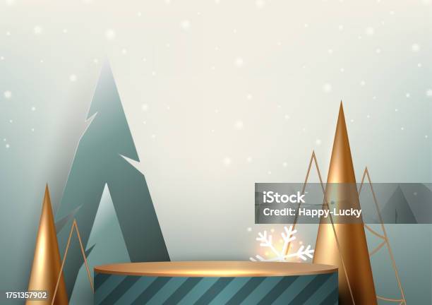 Konsep Display Produk Hari Natal Podium Panggung Dengan Bentuk Pohon ... Konsep Display Produk Hari Natal Podium Panggung Dengan Bentuk Pohon ...