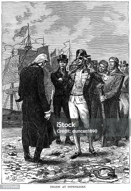 Admiral Nelson 시 Horatio 코펜하겐 19세기에 대한 스톡 벡터 아트 및 기타 이미지 19세기 19세기