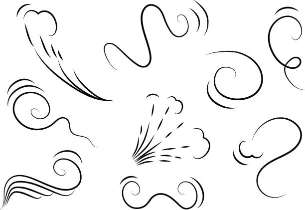 310 Angin Sepoi Sepoi Angin Ilustrasi Grafik Vektor And Clip Art Bebas