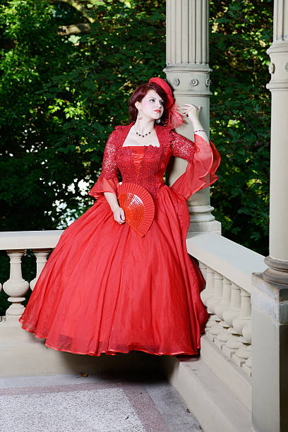 Red Victorian Ball Gowns