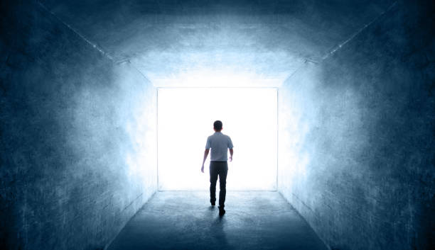 Free Stock Photo of Man Walking Through Dark Room | Download Free ...