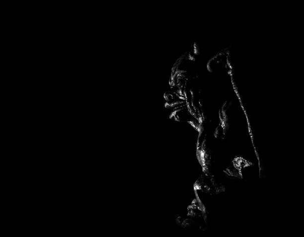 Free picture: Dark grotesque gargoyle horror mythology griffin creature ...