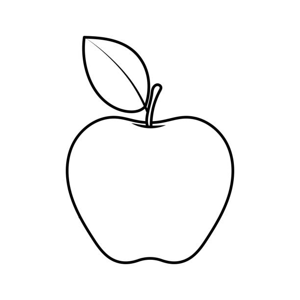 Download Apple, Fruit, Drawing. Royalty-Free Vector Graphic - Pixabay