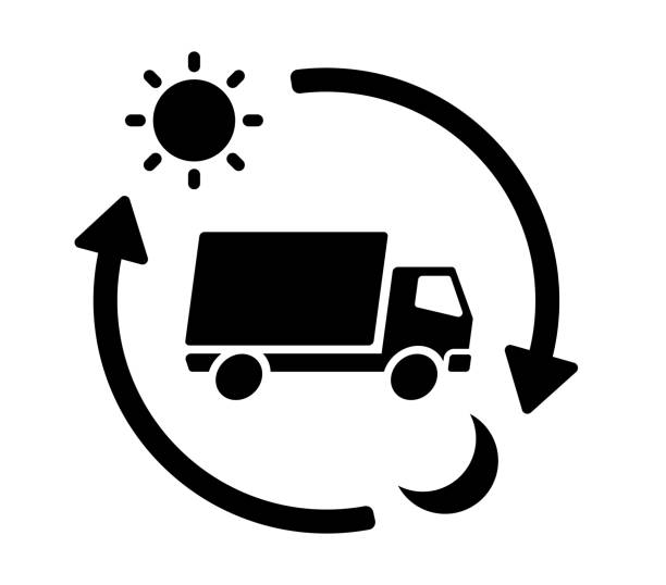 30+ Delivery Truck At Night Stock Illustrations, Royalty-Free Vector ... 30+ Delivery Truck At Night Stock Illustrations, Royalty-Free Vector ...
