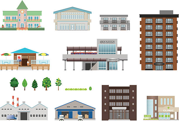 Download Building, Train Station, Railway Station. Royalty-Free Stock ...
