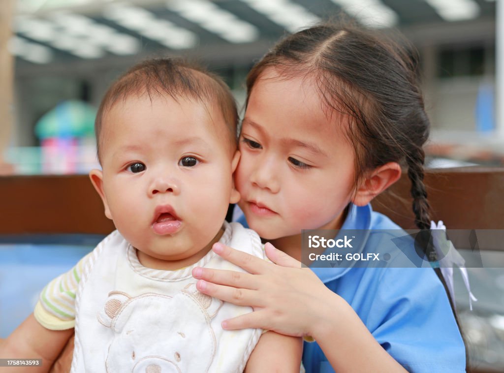 Potret Adik Perempuan Asia Dan Adik Lakilakinya Foto Stok Unduh Gambar Sekarang 2 3 Tahun