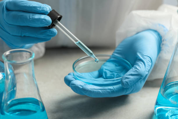 Free picture: biology, blue, laboratory, liquid, microbiology, vaccine ...