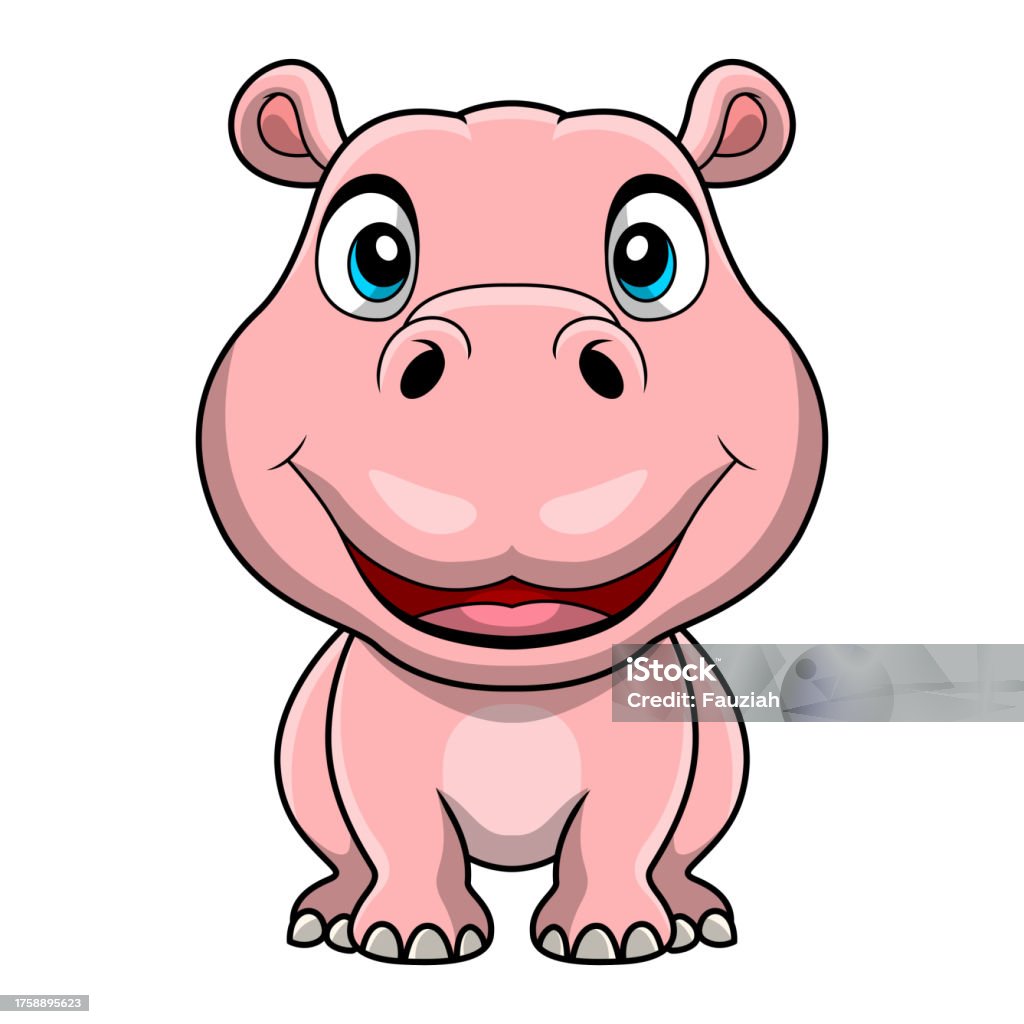 Kartun Kuda Nil Lucu Dengan Latar Belakang Putih Ilustrasi Stok - Unduh ... Kartun Kuda Nil Lucu Dengan Latar Belakang Putih Ilustrasi Stok - Unduh ...