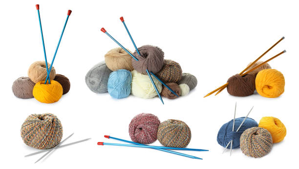 Free Stock Photo of Stack of Yarn and Needles | Download Free Images ...