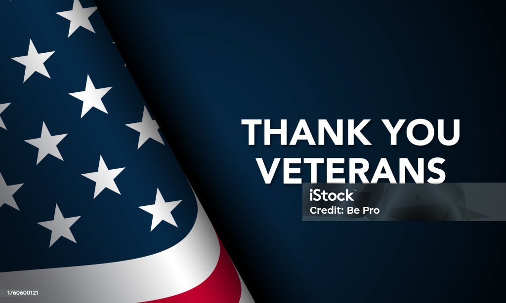 Veterans Day Background Design Stock Illustration Download Image Now Us Veterans Day Thank