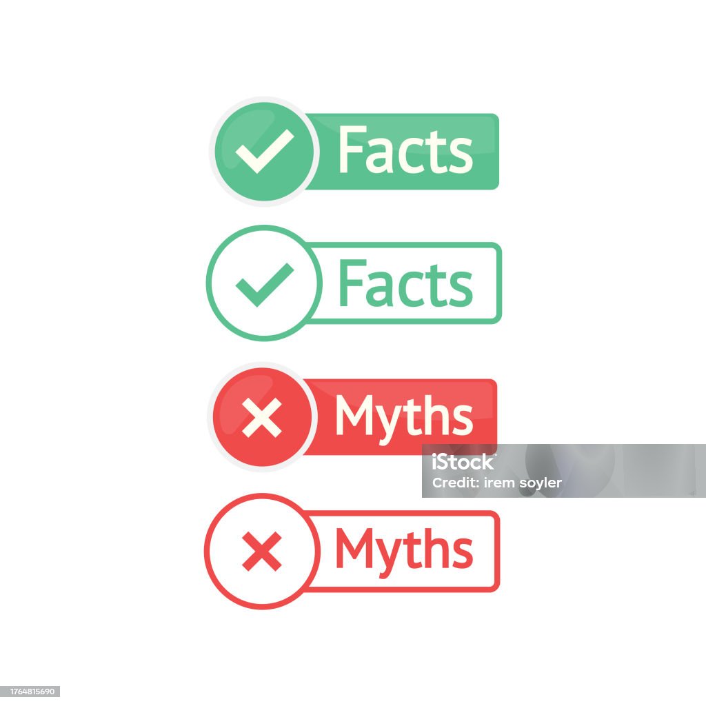Facts And Myths Icon Vector Design Stock Illustration - Download Image ... Facts And Myths Icon Vector Design Stock Illustration - Download Image ...