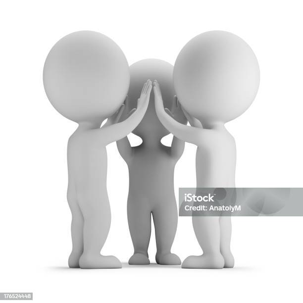 3 D 작은가 직원관리high 5 3차원 형태에 대한 스톡 사진 및 기타 이미지 3차원 형태 개념 개념과 주제 Istock