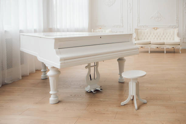 Free Stock Photo of Wooden Piano Beside Table in Room | Download Free ...