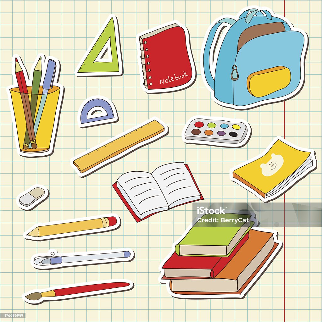 Set Stiker Vektor Alat Sekolah Ilustrasi Stok - Unduh Gambar Sekarang ... Set Stiker Vektor Alat Sekolah Ilustrasi Stok - Unduh Gambar Sekarang ...