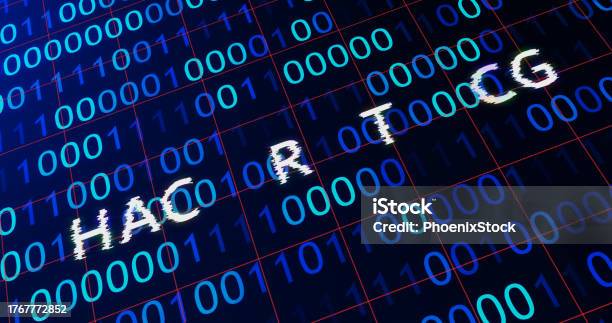 Hacker Attack System Hacked Computer Glitch Virus Inter System Hacking