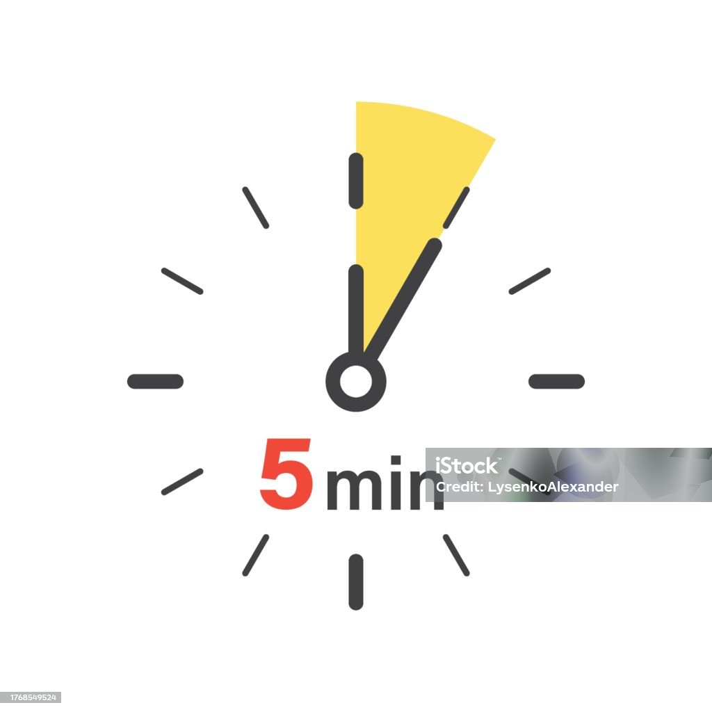 5 Menit Pada Ikon Stopwatch Dalam Gaya Datar Ilustrasi Vektor Pengatur ... 5 Menit Pada Ikon Stopwatch Dalam Gaya Datar Ilustrasi Vektor Pengatur ...