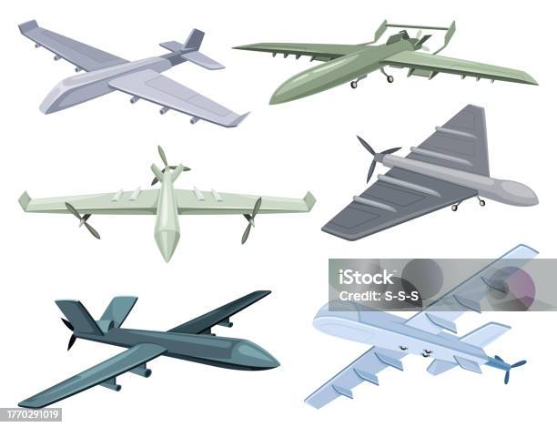 Drone Militaire Drones Sans Pilote De Guerre Avion De Larmée Modèle