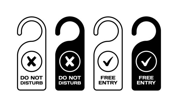 Free Stock Photo of Do Not Disturb Represents Place To Stay And Break ...