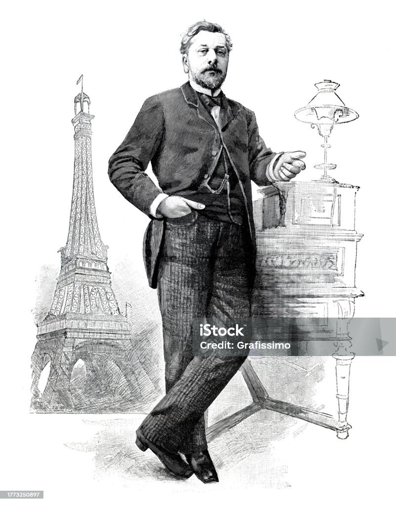 Alexandre Gustave Eiffel Portrait 1893 Stock Illustration - Download ... Alexandre Gustave Eiffel Portrait 1893 Stock Illustration - Download ...