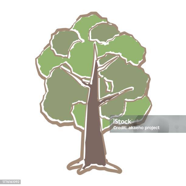 Ilustrasi Pohon Lucu Dengan Sentuhan Gambar Garis Lembut Ilustrasi Stok ... Ilustrasi Pohon Lucu Dengan Sentuhan Gambar Garis Lembut Ilustrasi Stok ...