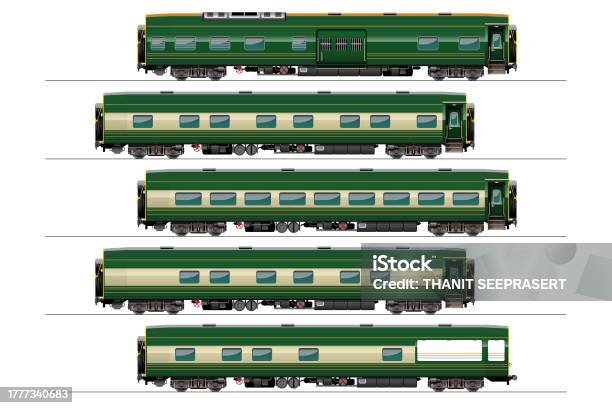 Luxury Passenger Train Set Stock Illustration Download Image Now Air Conditioner Bedroom