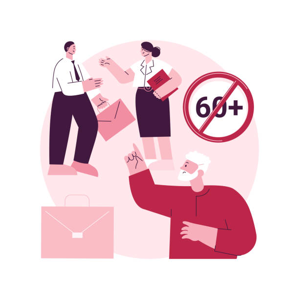 80 Ageism Workplace Stock Illustrations Royalty Free Vector Graphics