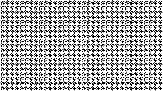 Black And White Abstract Geometric Pattern Stock Illustration