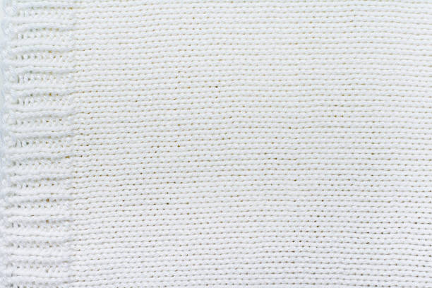 Free picture: Close-up texture of a white knitted fabric with hand ...