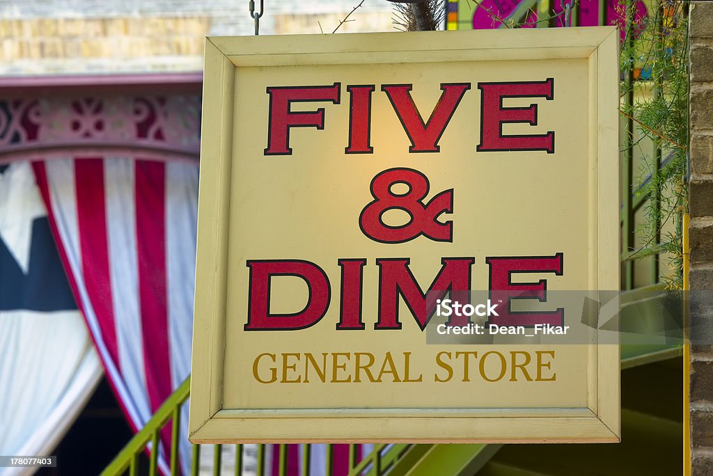 Five And Dime Store Sign Stock Photo - Download Image Now - Five And ... Five And Dime Store Sign Stock Photo - Download Image Now - Five And ...