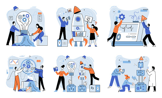 Team Solving Problems Teamwork Problem Solving Solution Partnership