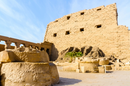 Karnak 관자놀이 이집트 룩소르 건축에 대한 스톡 사진 및 기타 이미지 건축 게이트 고고학 Istock