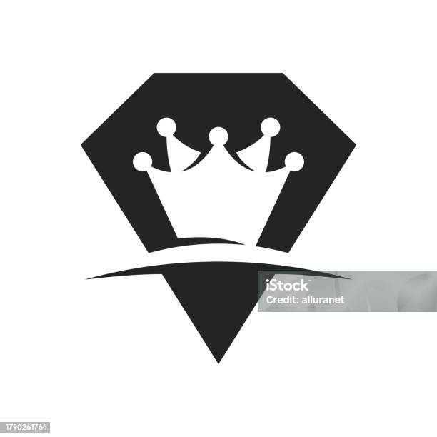 Template Logo Berlian Terisolasi Identitas Merek Ikon Grafik Vektor ... Template Logo Berlian Terisolasi Identitas Merek Ikon Grafik Vektor ...