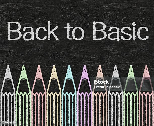 Back To School 컨셉입니다 On Blackboard 배경기술 1위에 대한 스톡 사진 및 기타 이미지 1위 개념