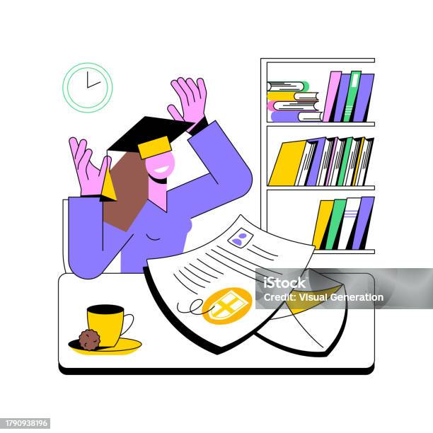 Getting Acceptance Letter Isolated Cartoon Vector Illustrations Stock ... Getting Acceptance Letter Isolated Cartoon Vector Illustrations Stock ...