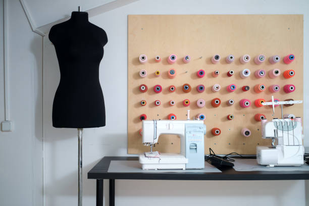Free Stock Photo of Stack of Sewing Machines on Wall | Download Free ...
