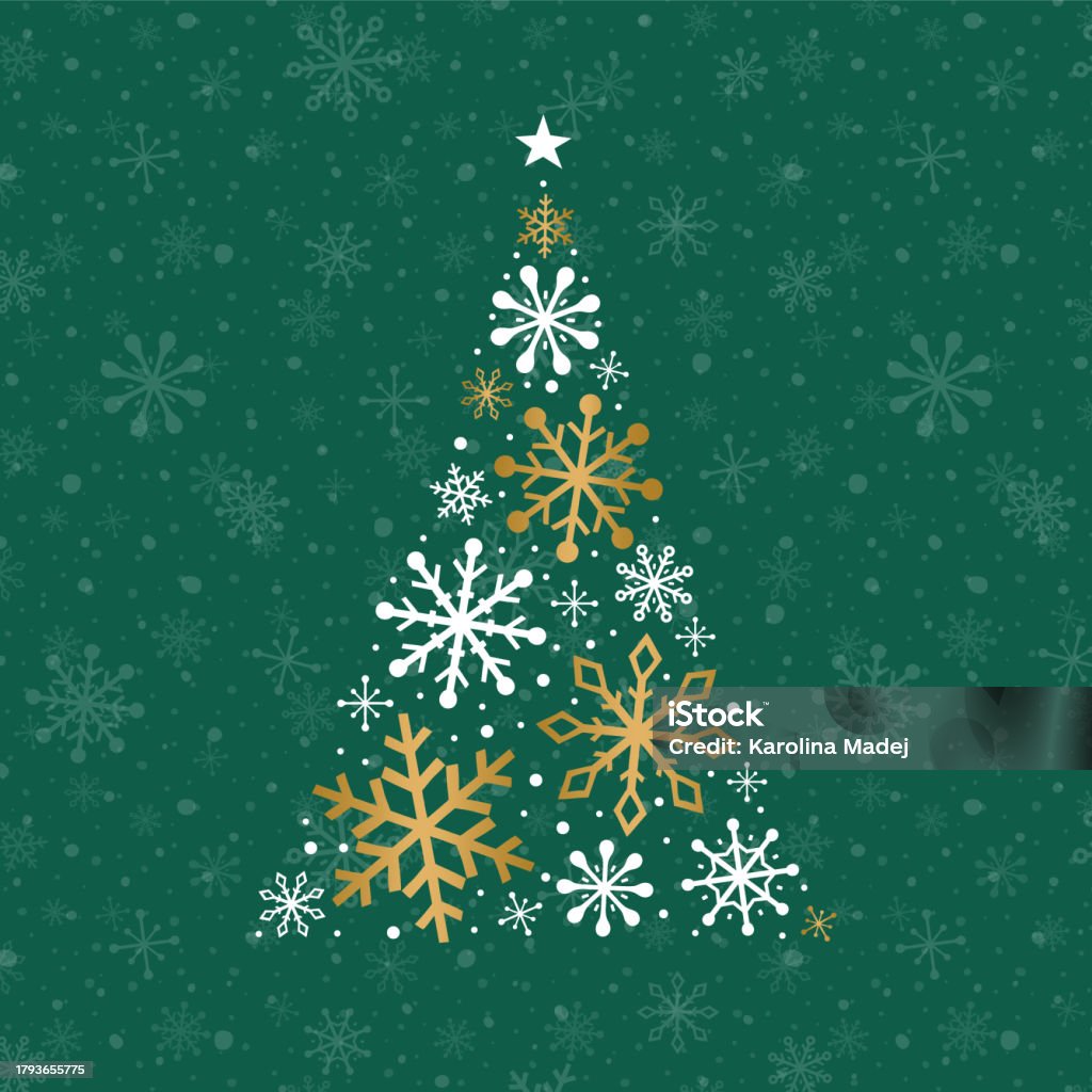 Christmas Greeting Card With Shiny Tree Design Of A Background Vector ... Christmas Greeting Card With Shiny Tree Design Of A Background Vector ...